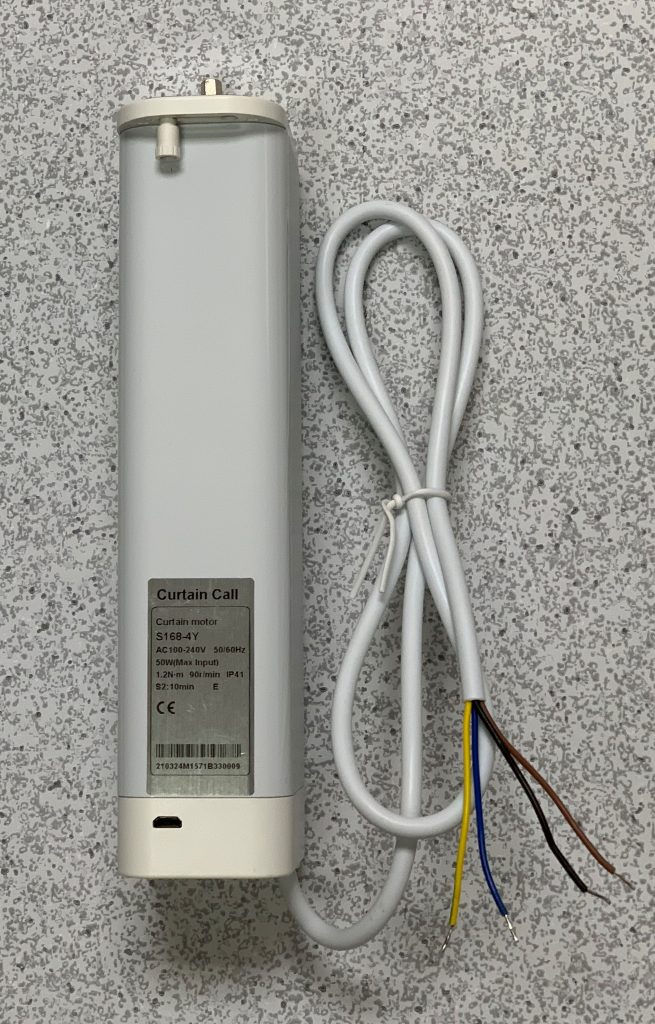Curtain Motor S168-4Y - Electric Drapery Rod